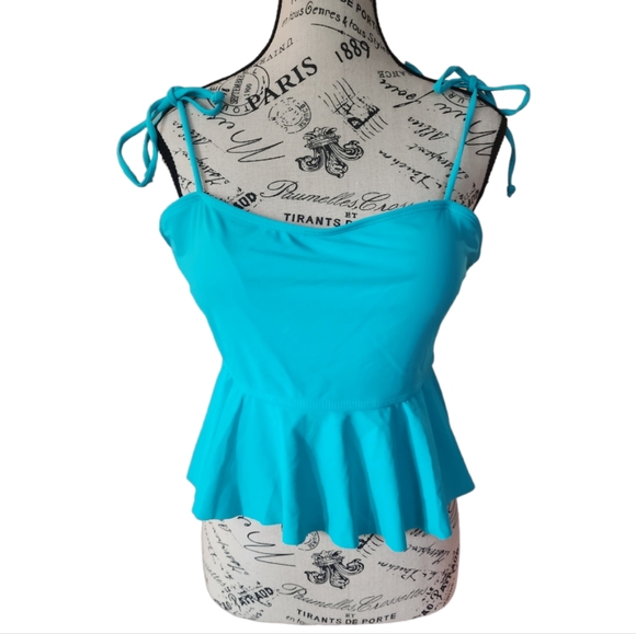 unbranded | Swim | Turquoise Blue Bathing Suit Top Size Xlarge | Poshmark